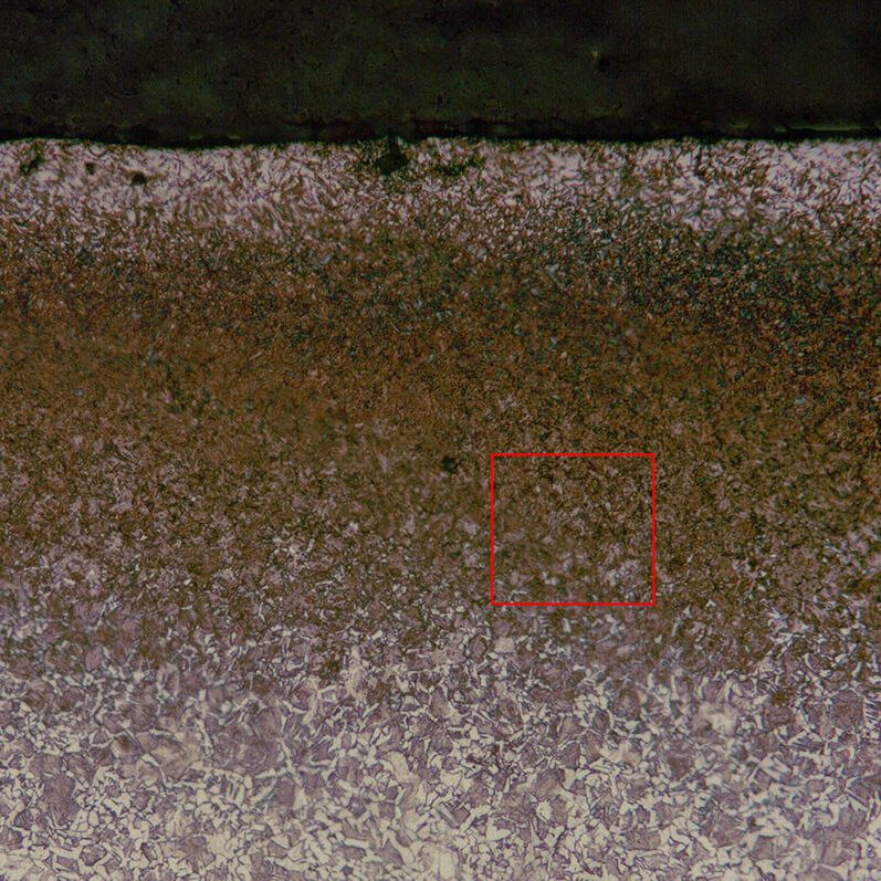 Profondeur de décarburation de l’acier – Clemex